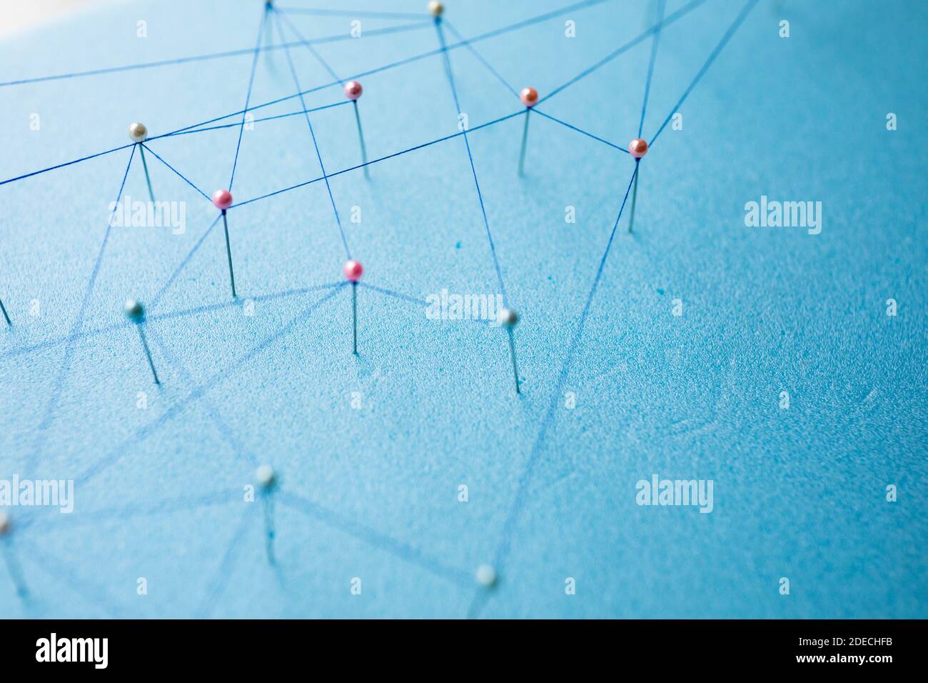 Wire connections network concept background hi-res stock photography ...