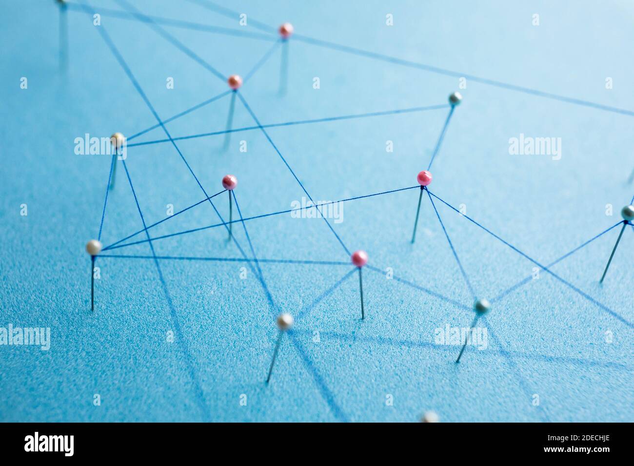 Wire connections network concept background hi-res stock photography ...