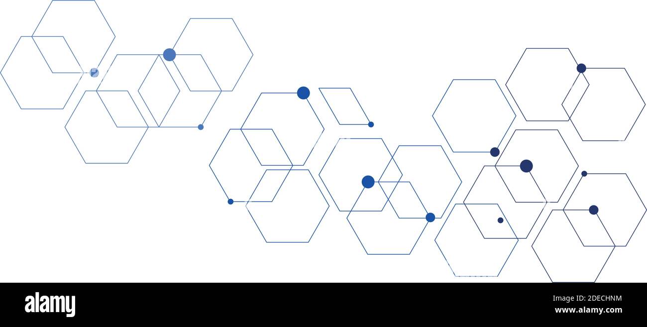 Abstract background consisting of set of hexagonal cells Stock Vector Image & Art - Alamy