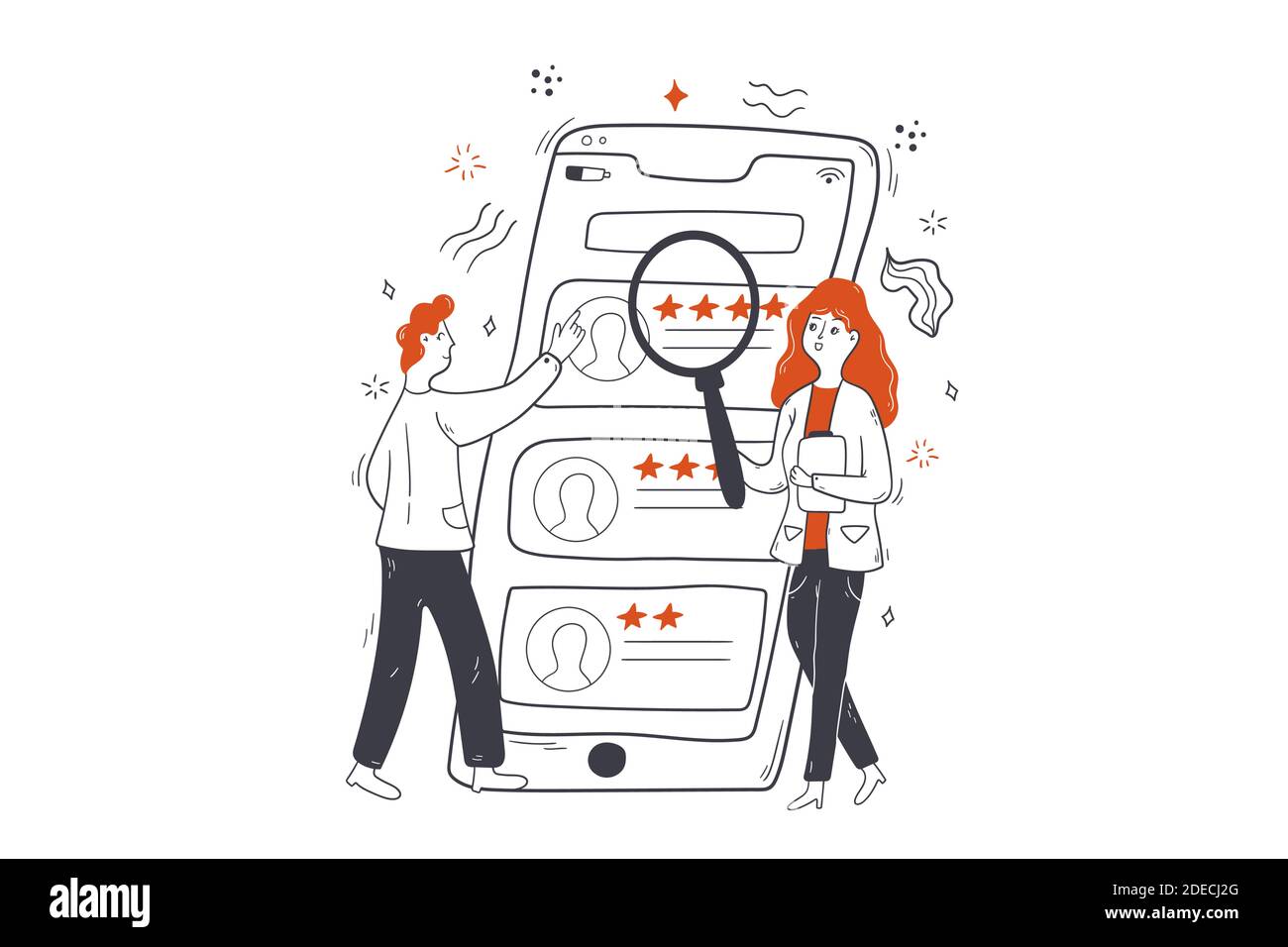 Business, recruitment, employment concept. Businesspeople man woman ...