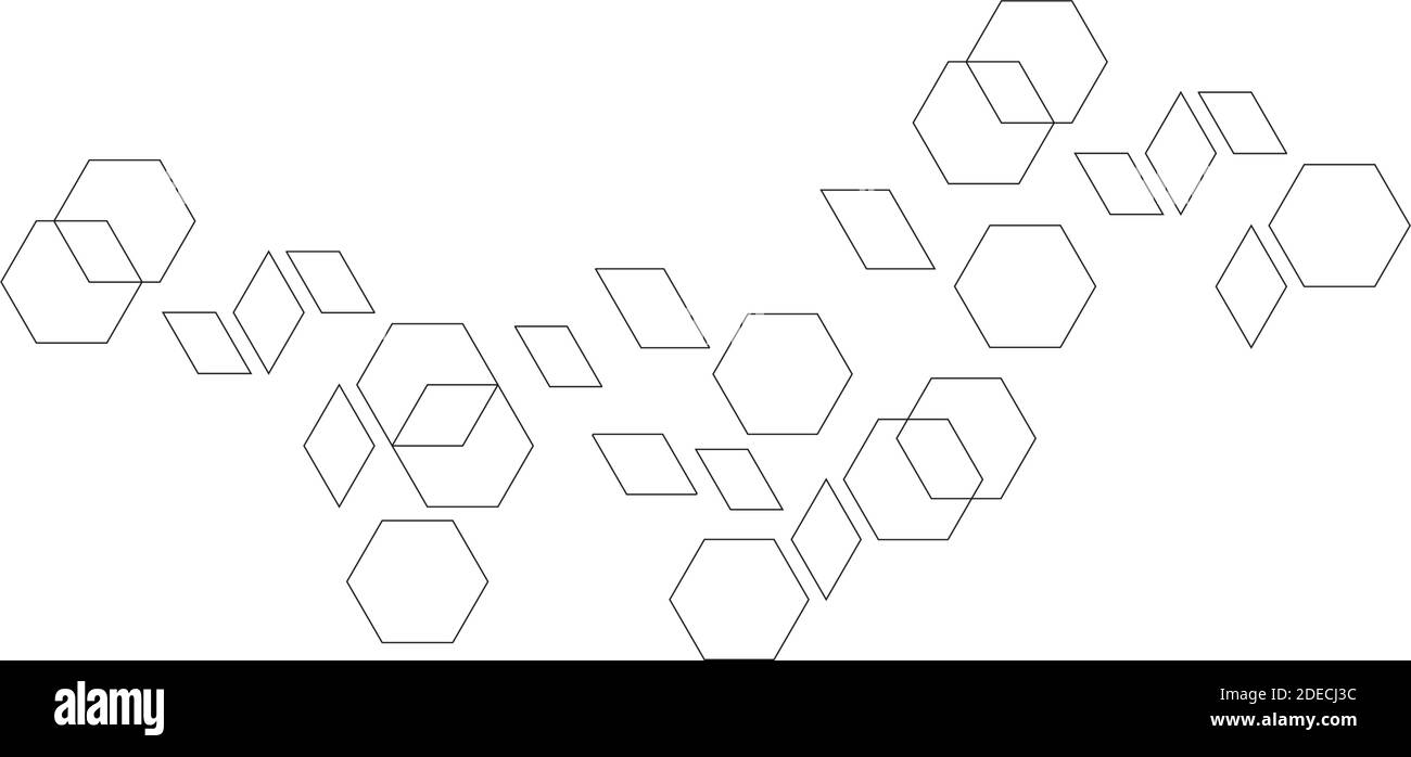 Abstract background consisting of set of hexagonal cells Stock Vector Image & Art - Alamy