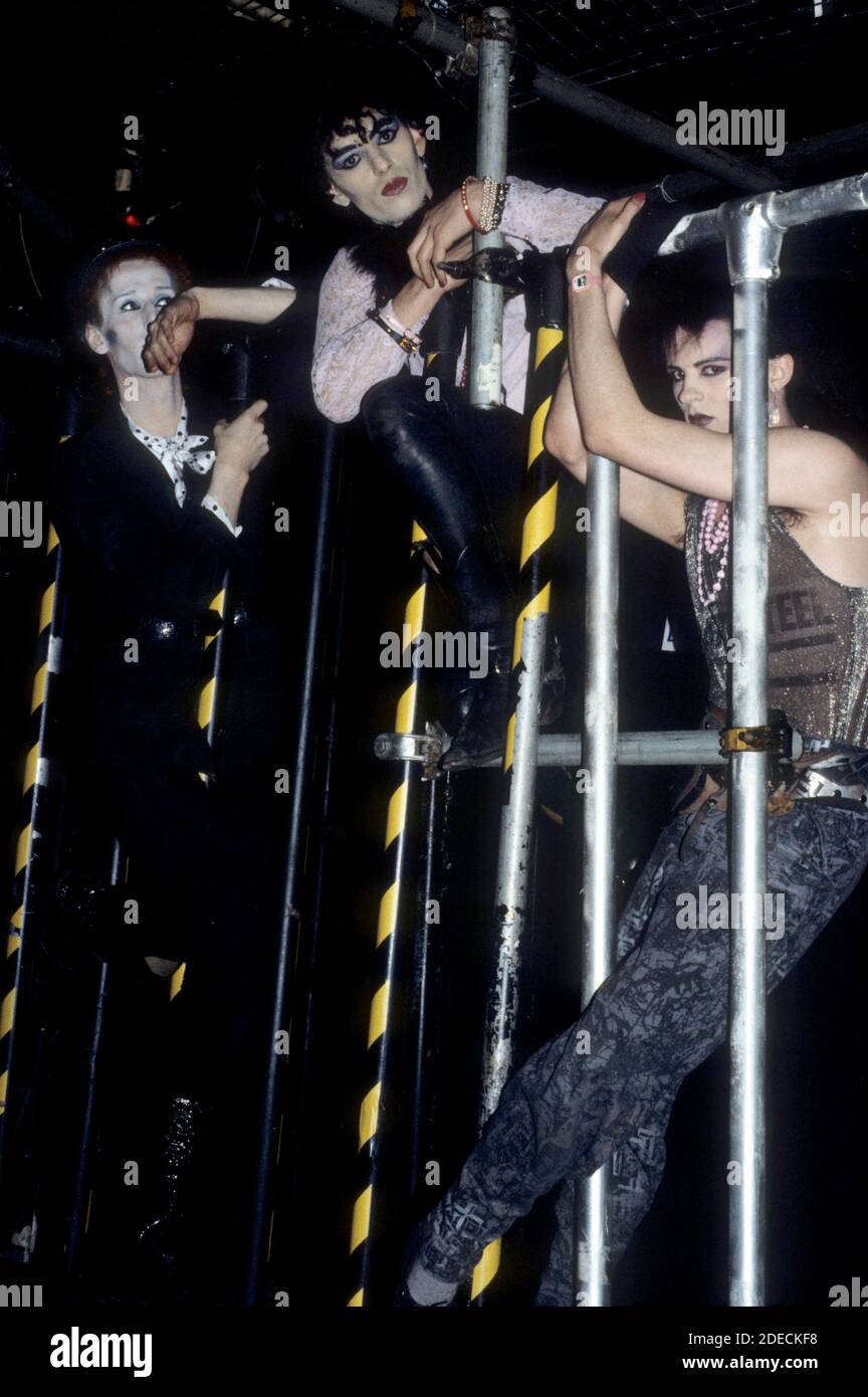 Jon Klein, Ollie Wisdom and Johnny Slut from Specimen at an exclusive ...