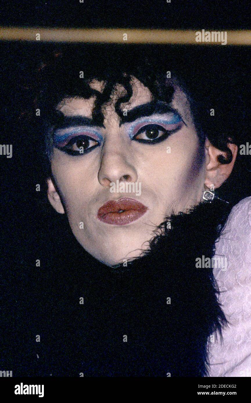 Ollie Wisdom from Specimen at an exclusive photoshoot at the Batcave ...