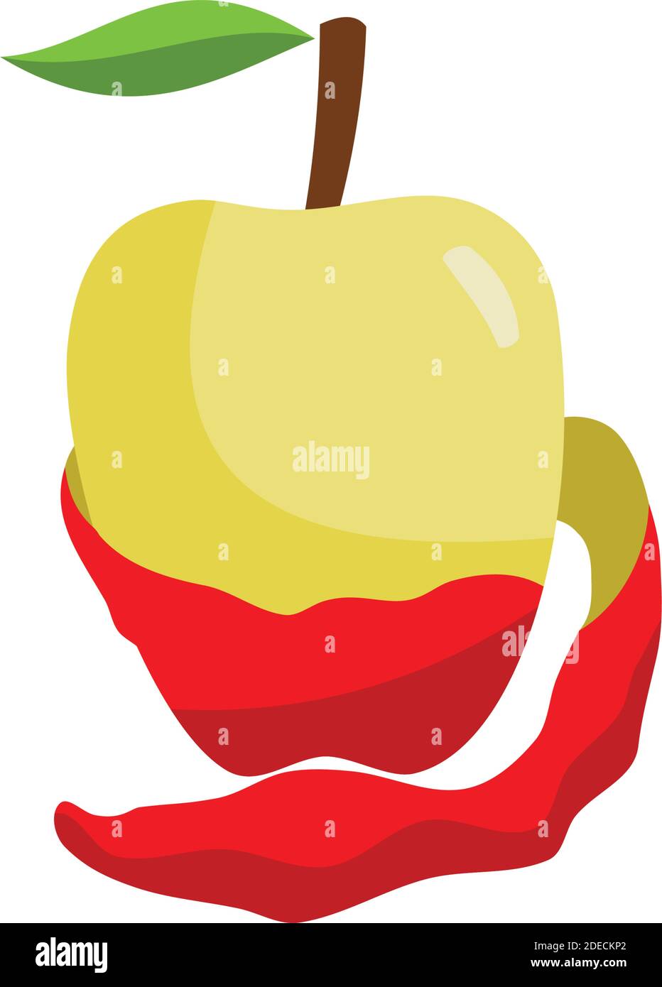 Red apple Fruit Sign Illustration Isolated Stock Vector Image & Art - Alamy