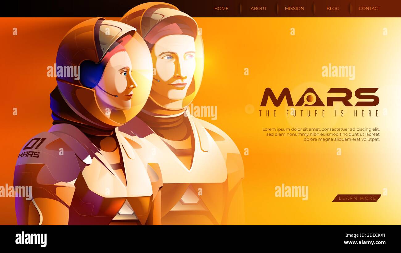 Standing mars Stock Vector Images - Alamy