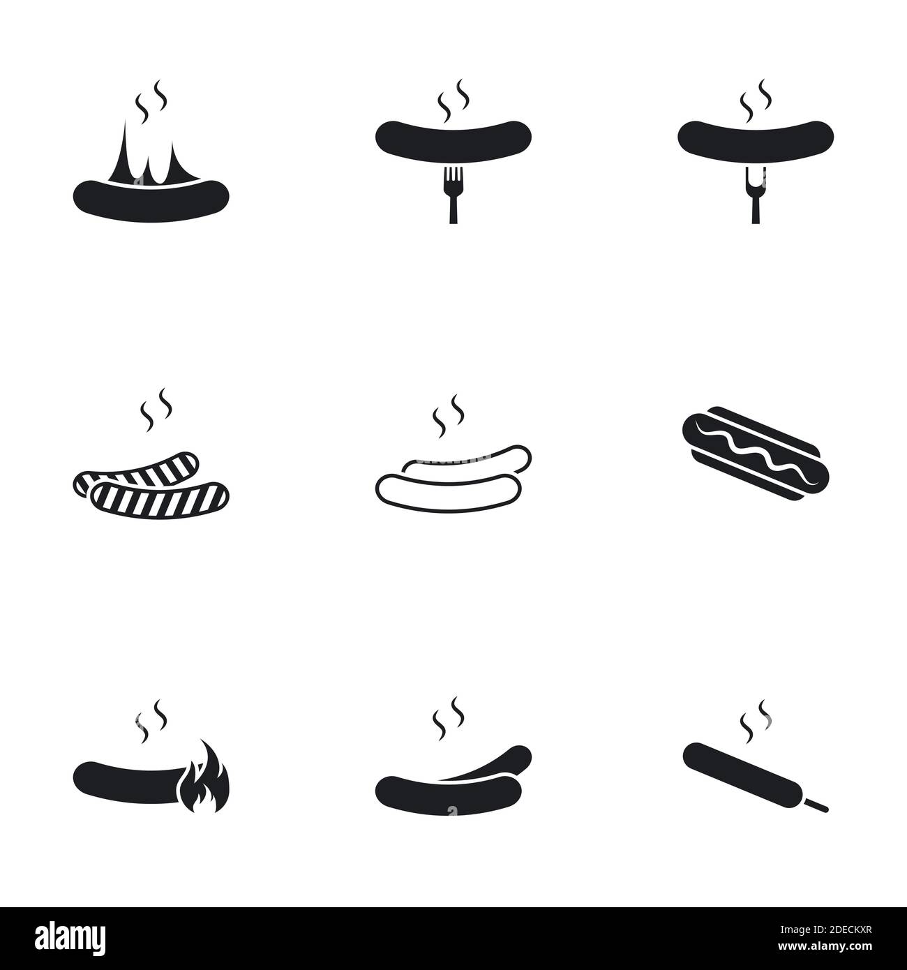 Icon for fire theme Cut Out Stock Images & Pictures - Alamy