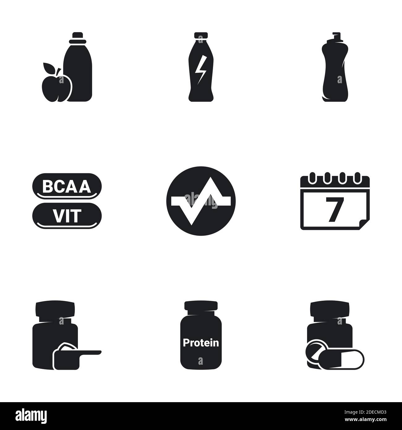 Health food theme background Cut Out Stock Images & Pictures - Alamy