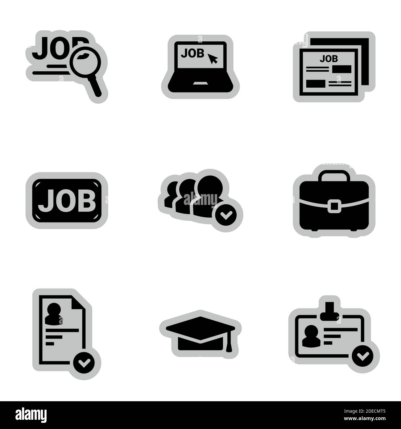 Interview vector vectors hi-res stock photography and images - Alamy