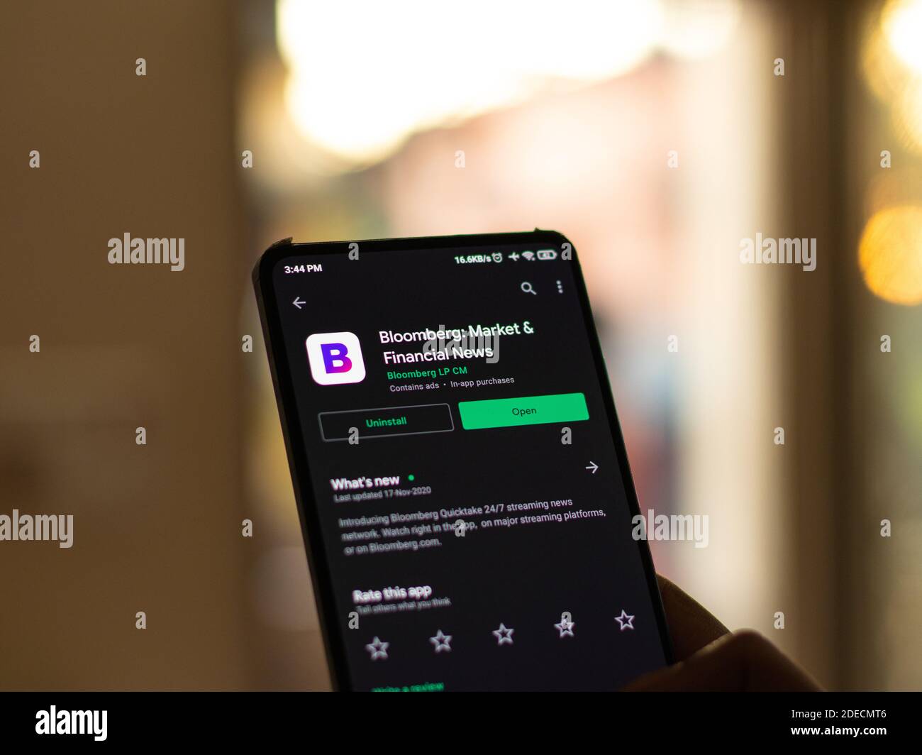 Bloomberg logo hi-res stock photography and images - Alamy