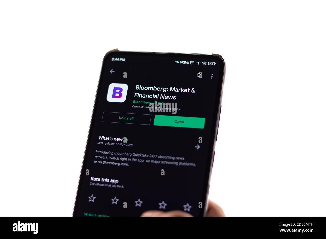 Logotipo De Bloomberg Markets Berenberg Baut New Yorker Standort