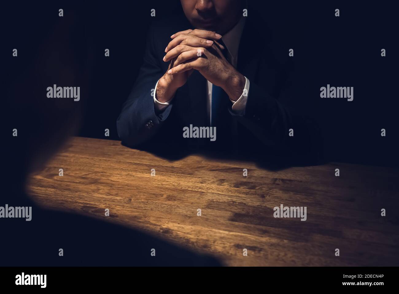 Interviewing suspect hi-res stock photography and images - Alamy