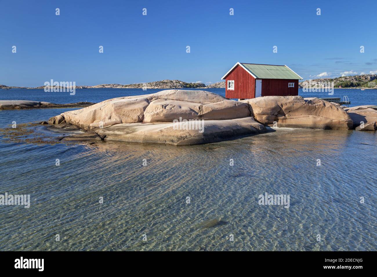 Swedish beach huts hi-res stock photography and images - Alamy