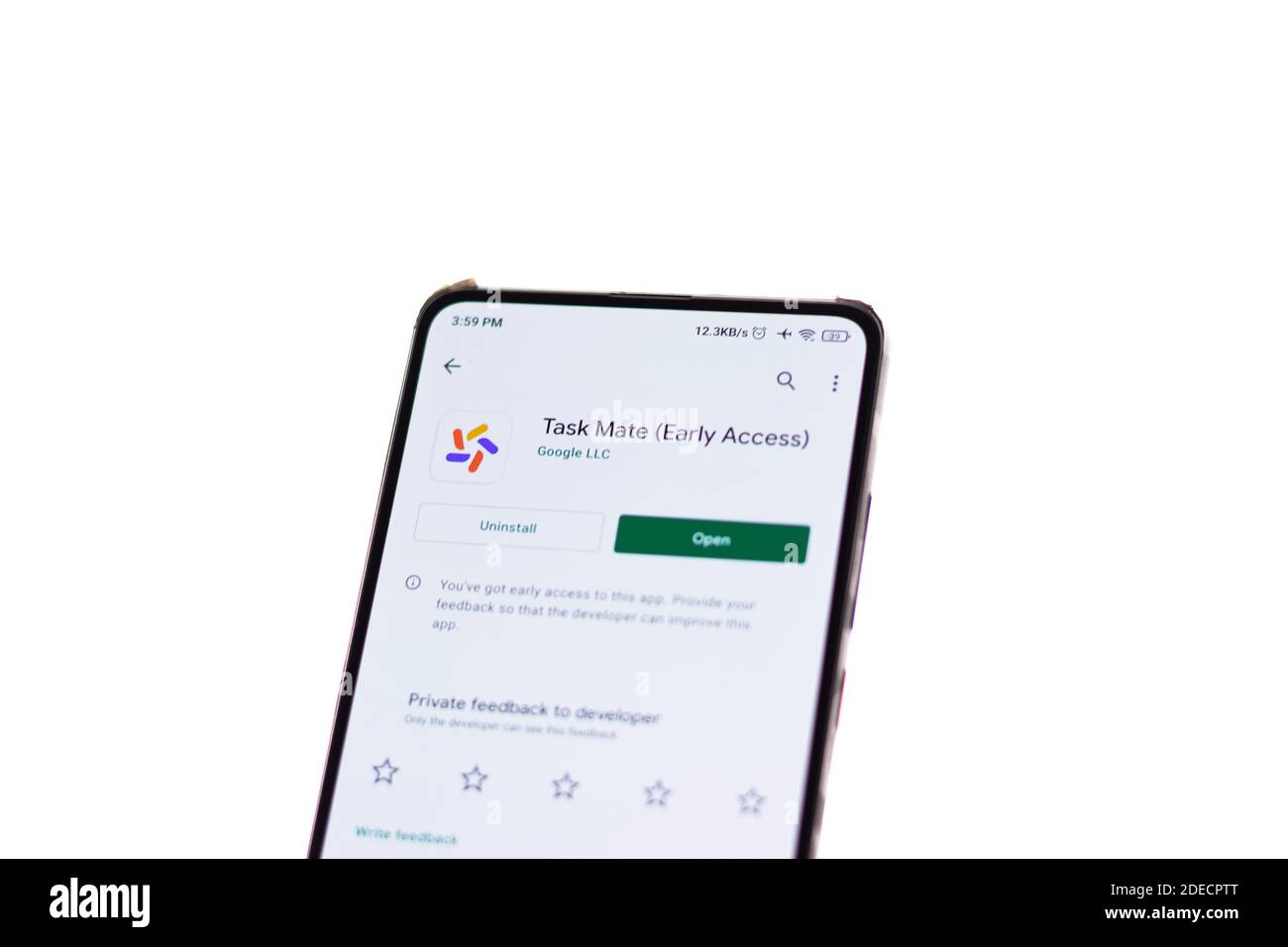 Assam, india - November 29, 2020 : Google Task mate logo on phone ...