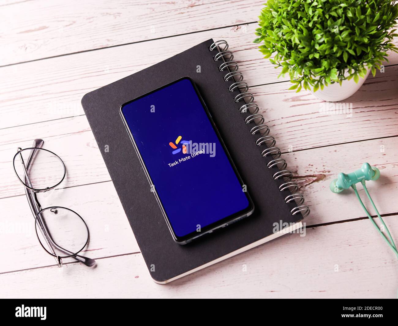 Assam, india - November 29, 2020 : Google Task mate logo on phone ...