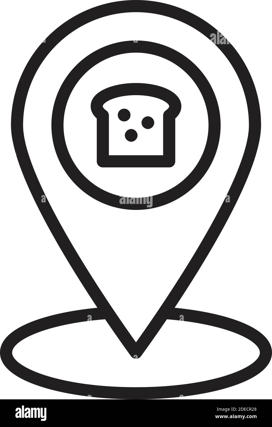 Location, bakery shop location, bakery address, navigation Color with ...