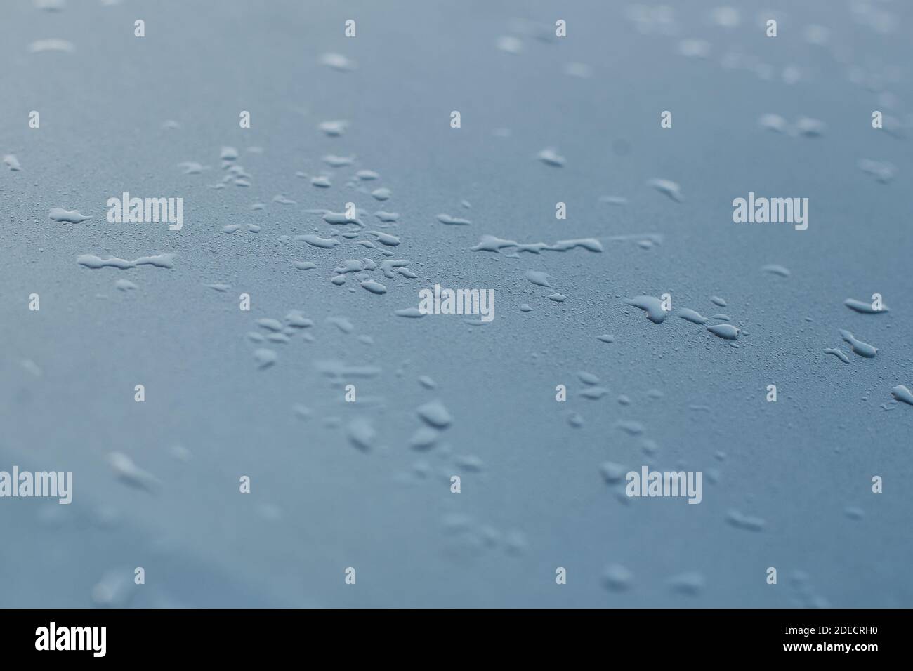 water drops on dark metal background Stock Photo - Alamy