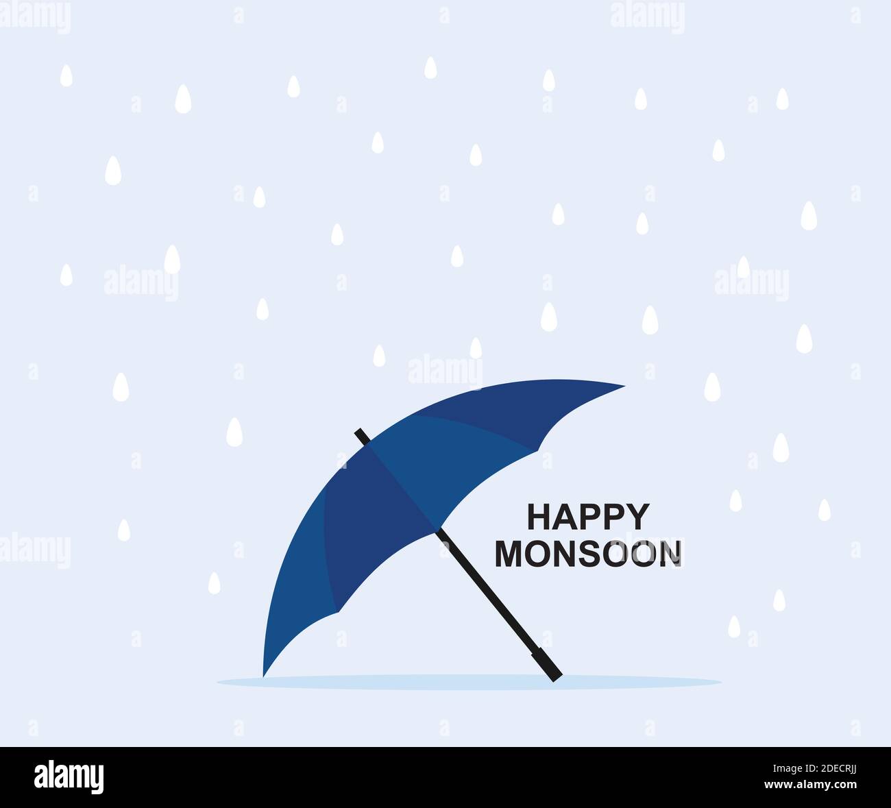 design about happy monsoon Stock Vector Image & Art - Alamy