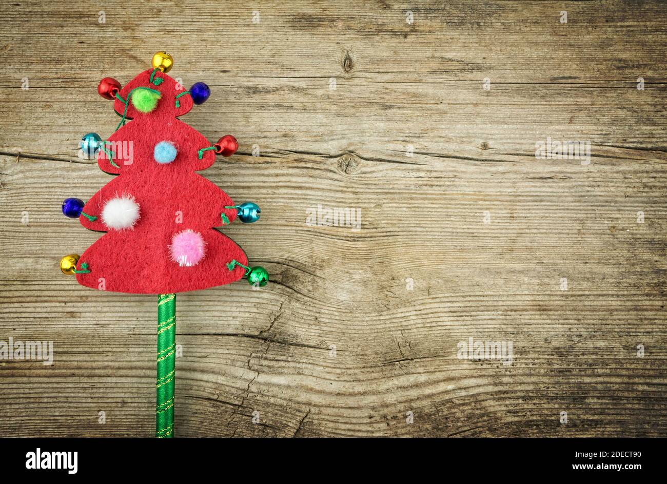 Decorated christmas tree empty hi-res stock photography and images - Alamy