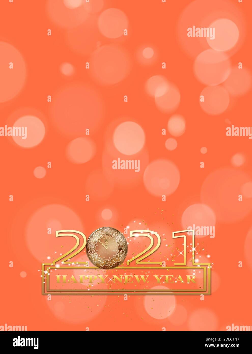 Happy new year 2021 card Stock Photo - Alamy
