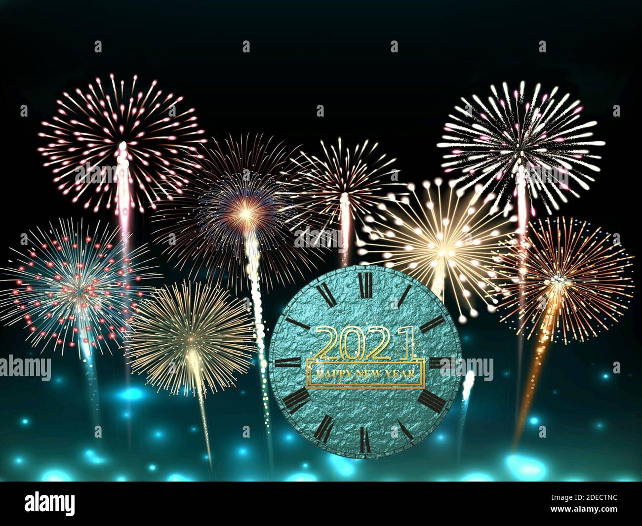 Happy new year 2021 card Stock Photo - Alamy