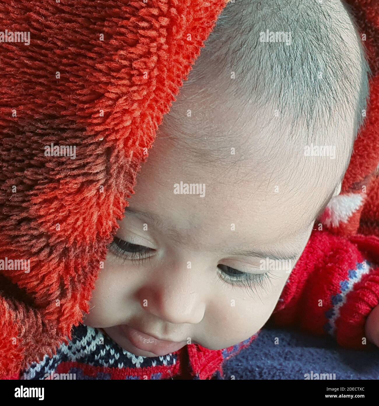 Beautiful kid different poses looks very handsome. Small child after ...