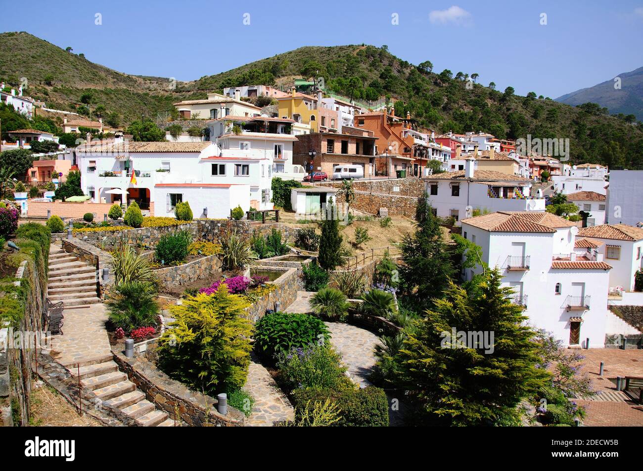 Pretty spanish towns hi-res stock photography and images - Alamy