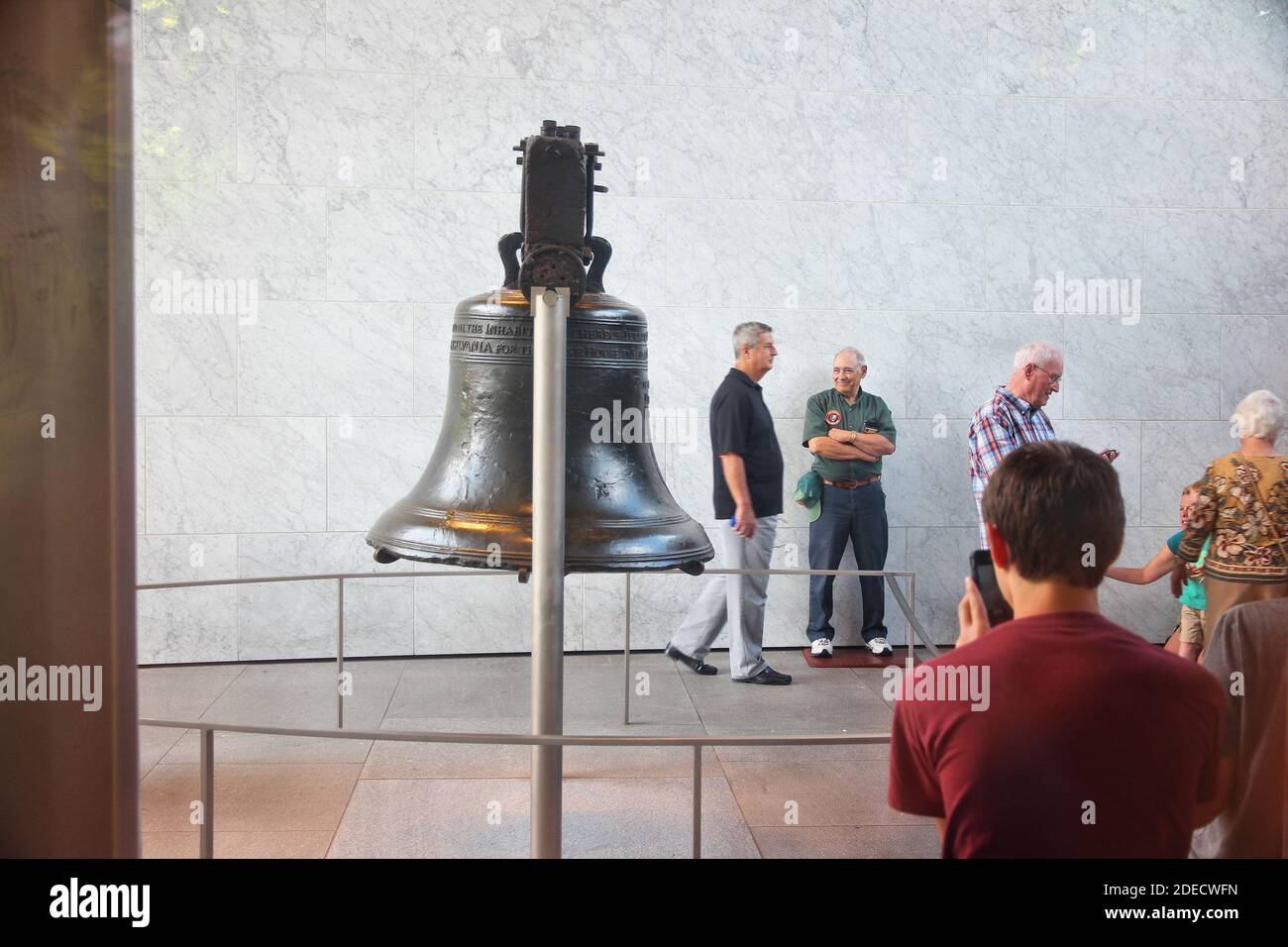 Visit to the liberty bell hi-res stock photography and images - Alamy