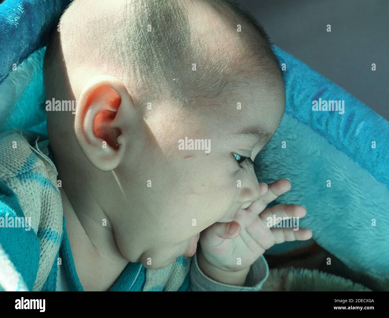 Beautiful kid different poses looks very handsome. Small child after ...