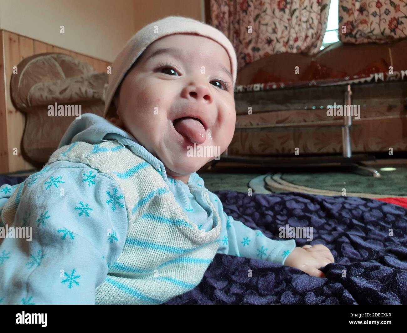 Beautiful kid different poses looks very handsome. Small child after ...