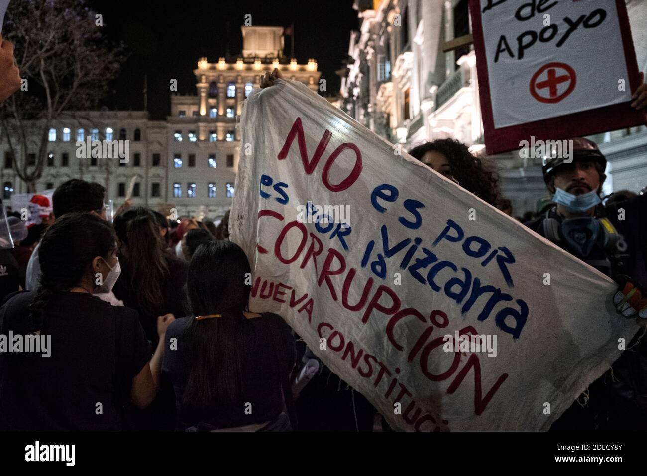 Marcha de Protesta. Lima, Peru - Protest March, Lima, Peru Stock Photo ...