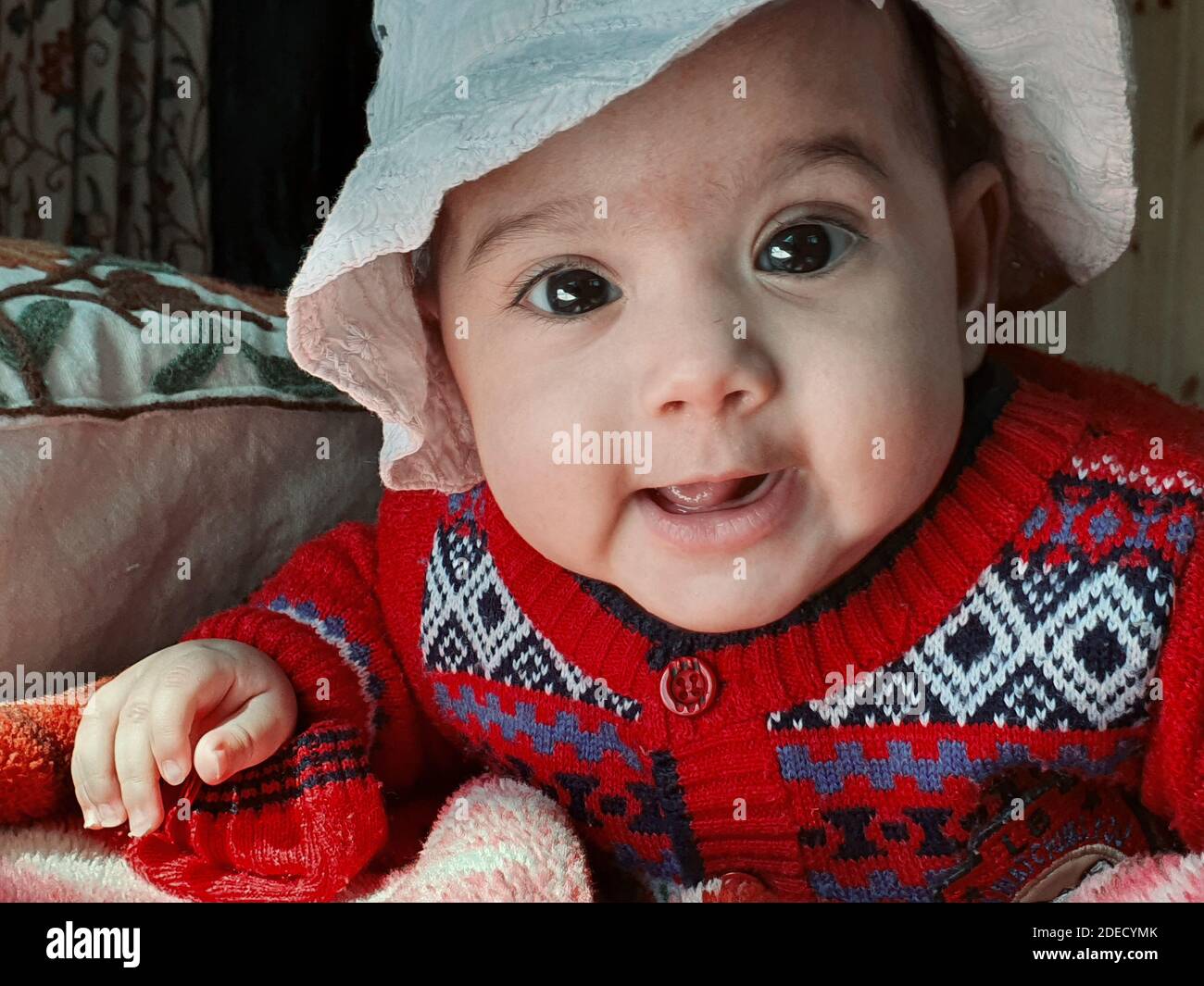 Beautiful kid different poses looks very handsome. Small child after ...