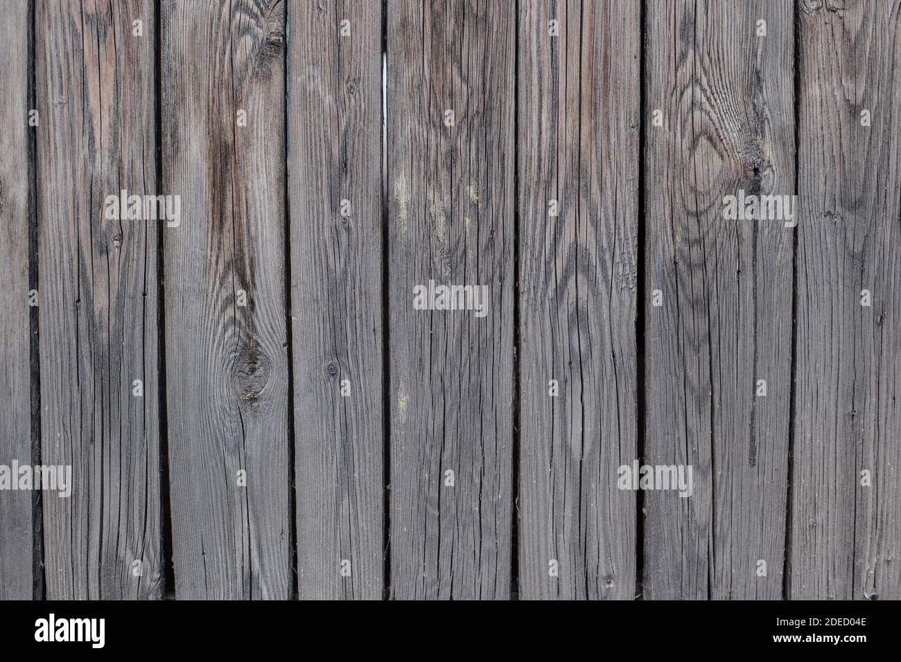 Horizontal wooden background from wooden gray planks Stock Photo - Alamy