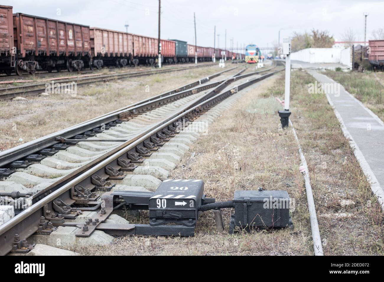 Railroad track railway wheels hi-res stock photography and images - Alamy