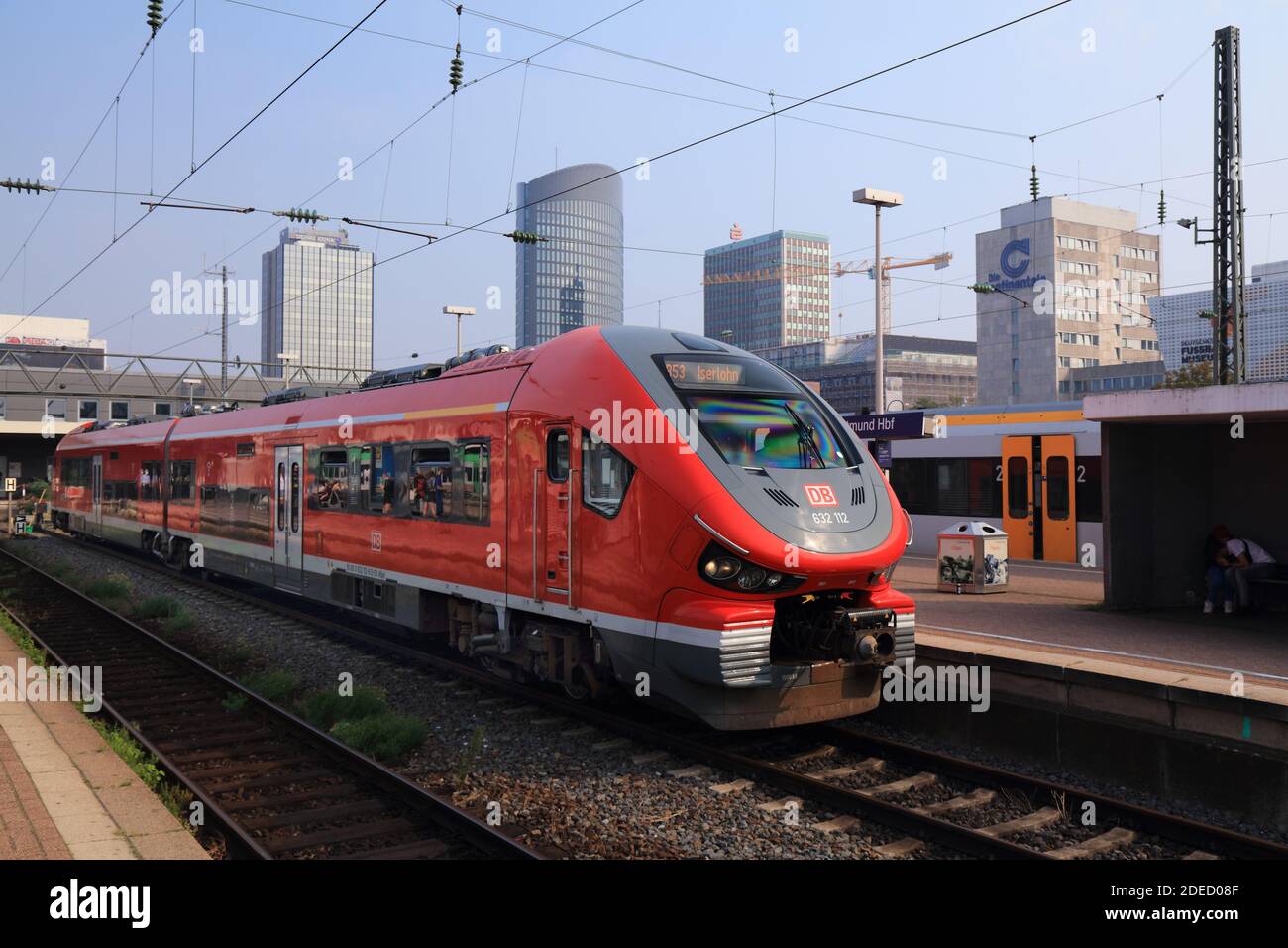 DORTMUND, GERMANY - SEPTEMBER 16, 2020: Deutsche Bahn passenger train ...
