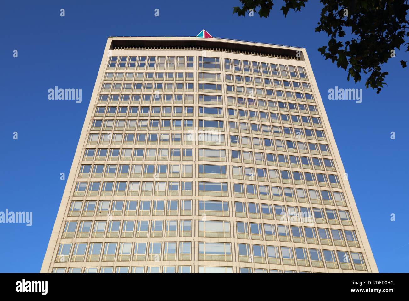 ESSEN, GERMANY - SEPTEMBER 20, 2020: One of RWE Innogy office buildings ...