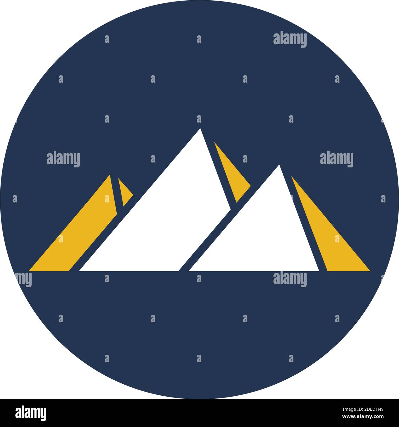 Pyramids, Giza, Egypt, world landmarks fully editable vector icons ...