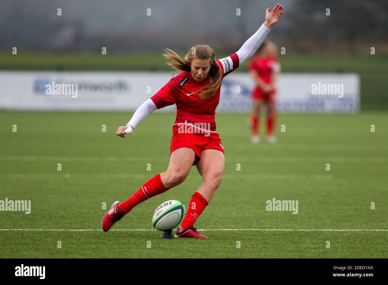 Bristol Bears Women Rugby versus Saracens Women, Shaftsbury Park ...