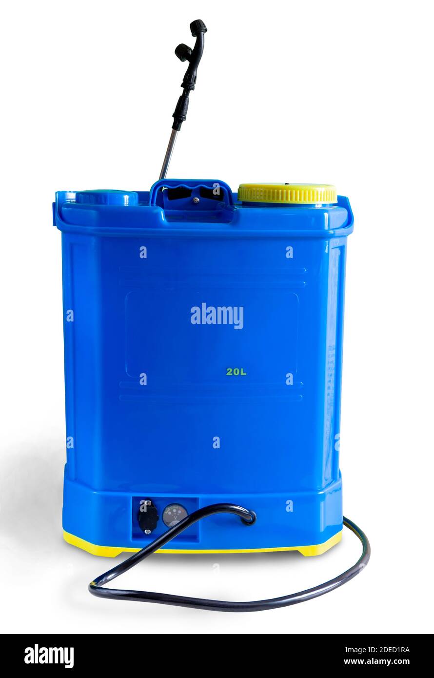 Hand sprayer for crop protection in agriculture Stock Photo - Alamy