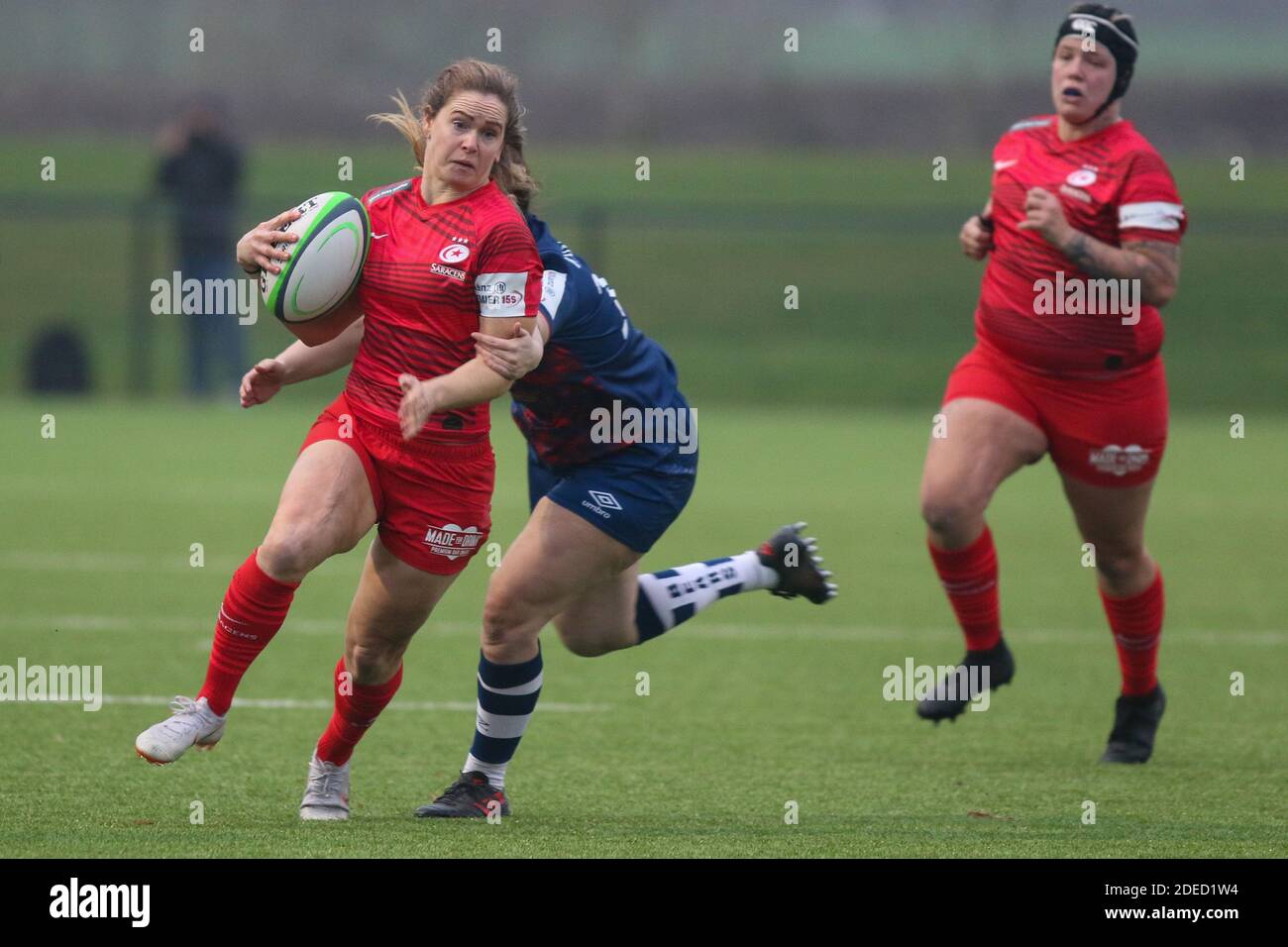 Bristol Bears Women Rugby versus Saracens Women, Shaftsbury Park ...