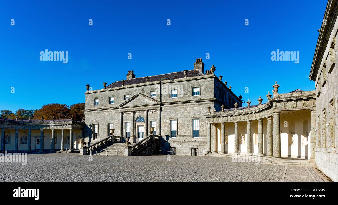 Russborough House and gardens, Blessington, co. Wicklow Stock Photo - Alamy