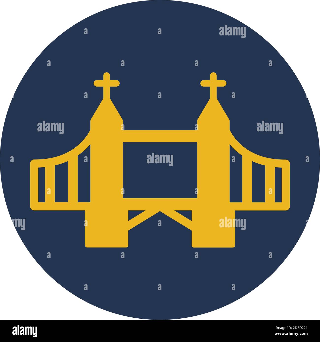 Tower Bridge, London, tower, bridge fully editable vector icons Stock ...
