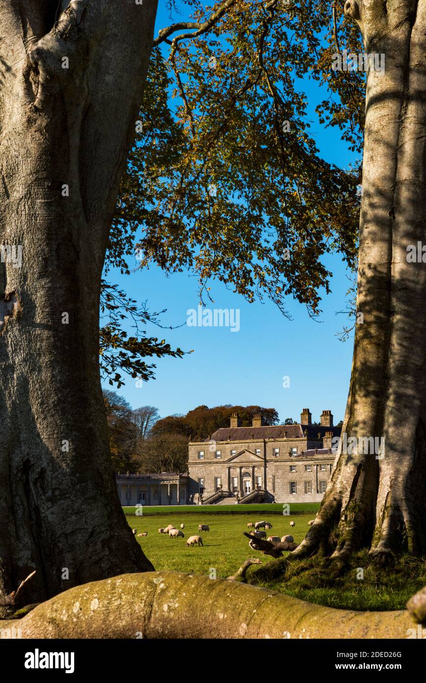 Russborough House and gardens, Blessington, co. Wicklow Stock Photo - Alamy