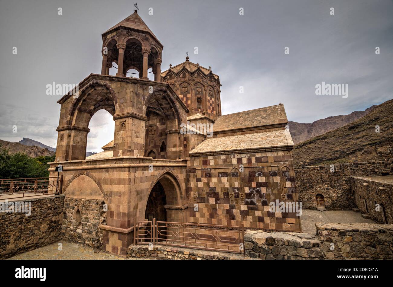 Armenian christian monastery of Saint Stepanos, Jolfa, East Azerbaijan ...