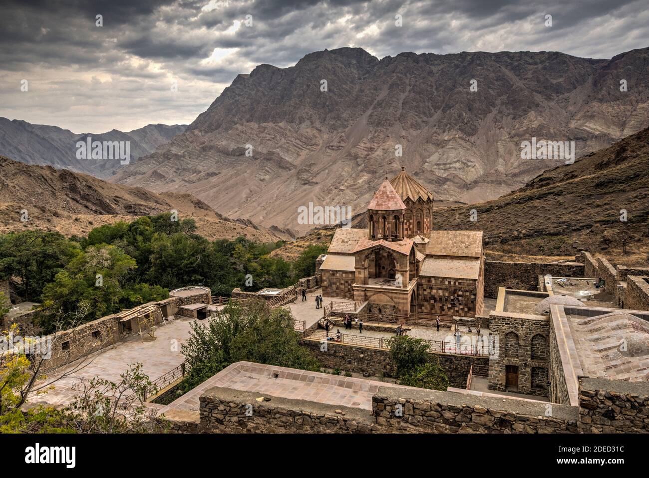Armenian christian monastery of Saint Stepanos, Jolfa, East Azerbaijan ...