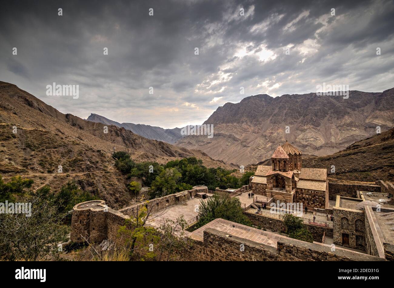 Armenian christian monastery of Saint Stepanos, Jolfa, East Azerbaijan ...