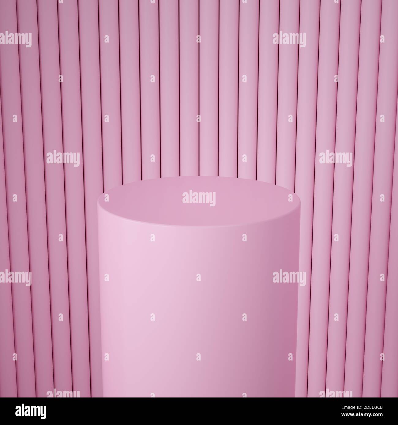 Pink metal product base Stock Photo - Alamy