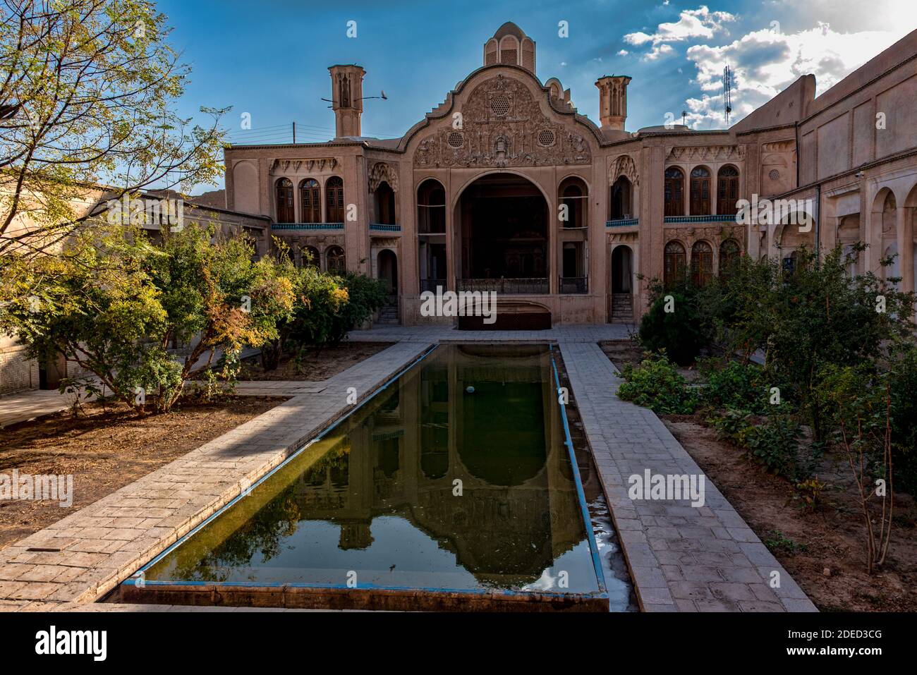 Boroujerdi house, traditional merchants persian house, Qajari style ...