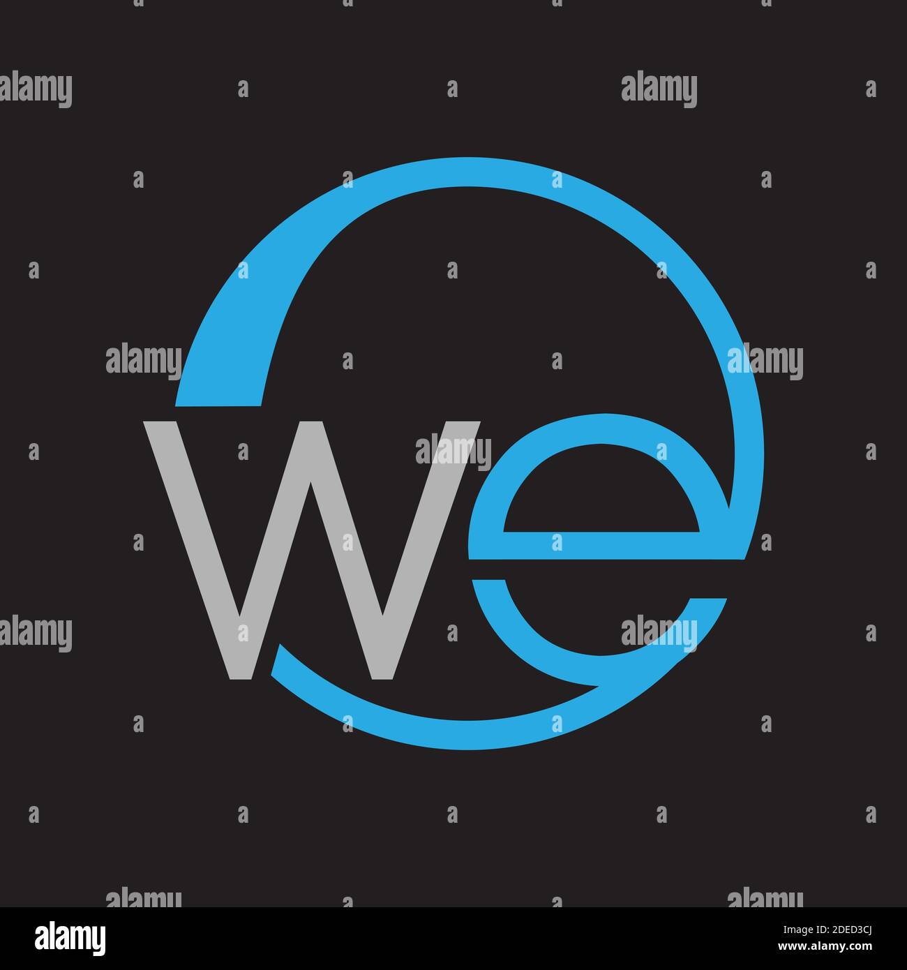 green We initial letter with modern leaf monogram logo Stock Vector ...