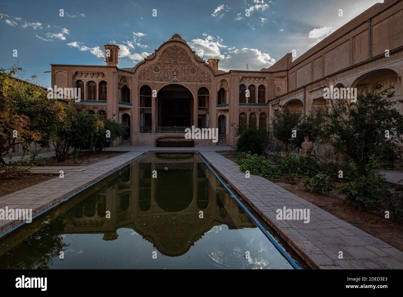 Boroujerdi house, traditional merchants persian house, Qajari style ...