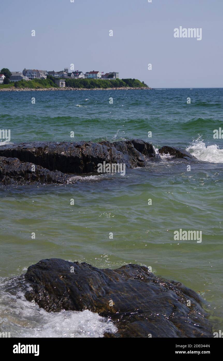 Wave seascape beachscape hi-res stock photography and images - Alamy